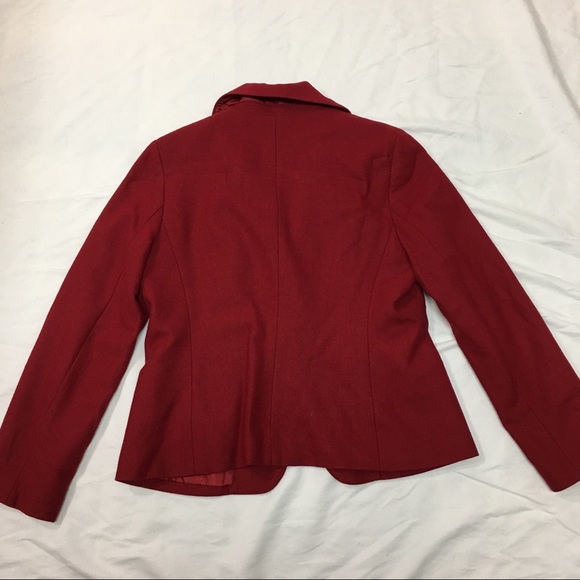 Talbots | Jackets & Coats | Talbots Red Suit Jacket | Poshmark